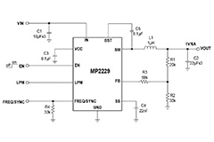 MP2229 Synchronous Step-Down Converter - MPS | DigiKey